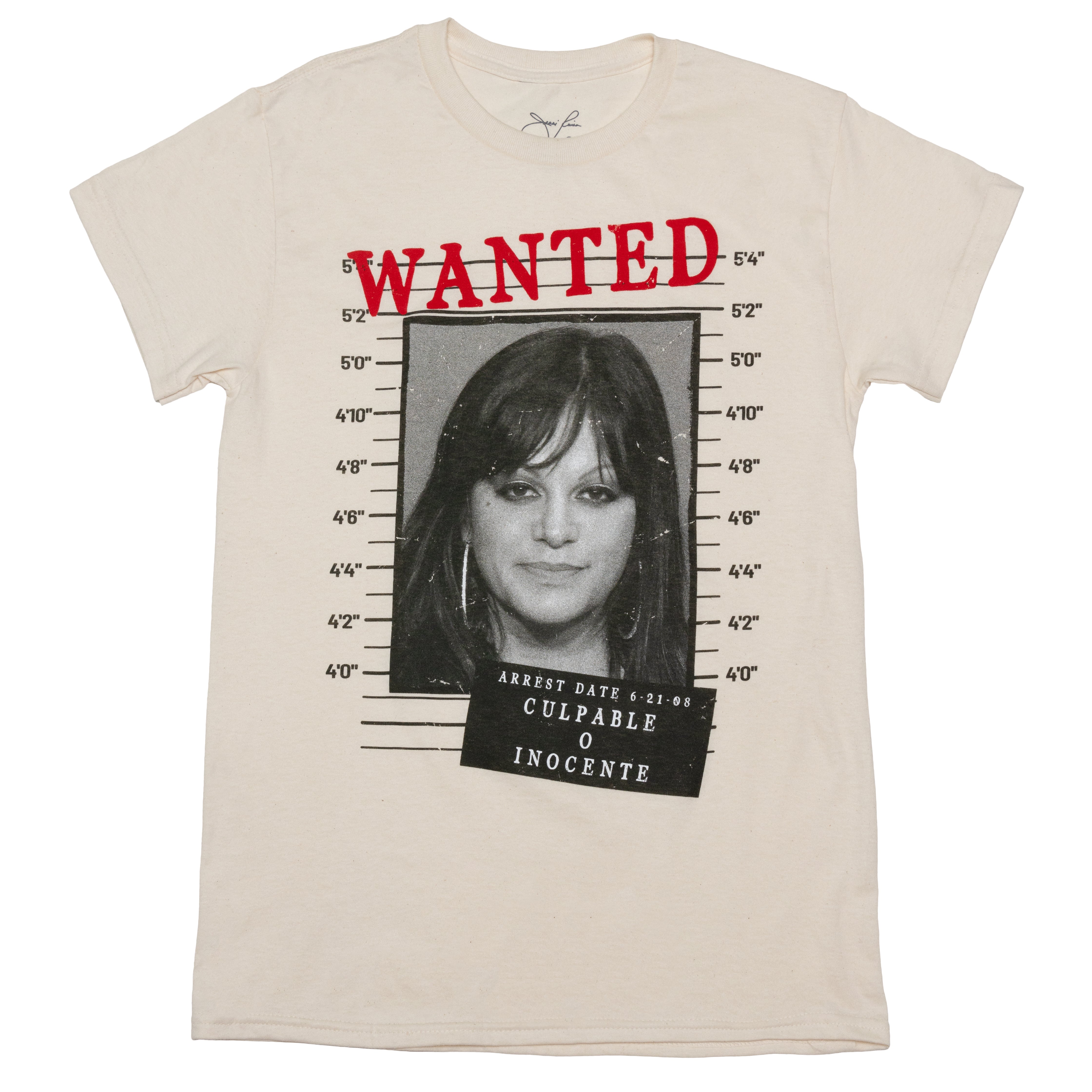 Wanted Tee – Jenni Rivera Fashion